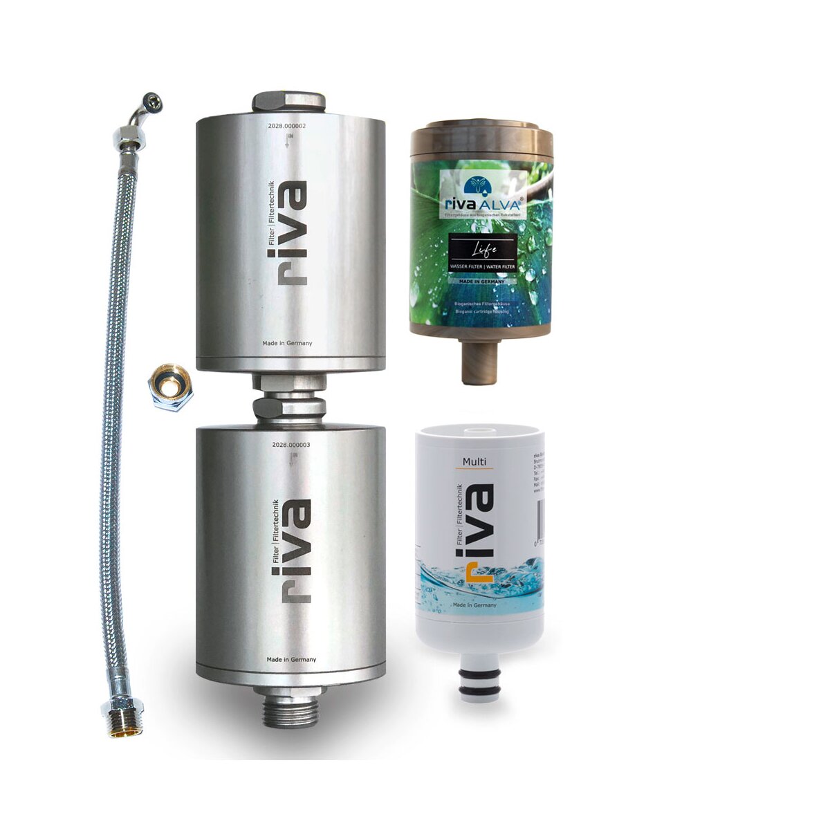 rivaALVA Life SafePro | Blockaktivkohlefilter + zertifizierter Legion, 319,90