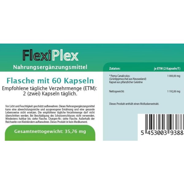 FlexiPlex (60 Kapseln), 39,00